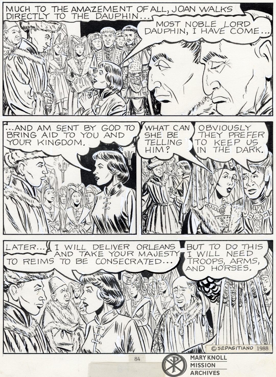 Illustrating The Story of Joan of Arc - Archives